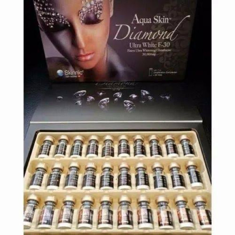 Aqua Skin Brilliant Diamond Max (30vials) | Shopee Philippines