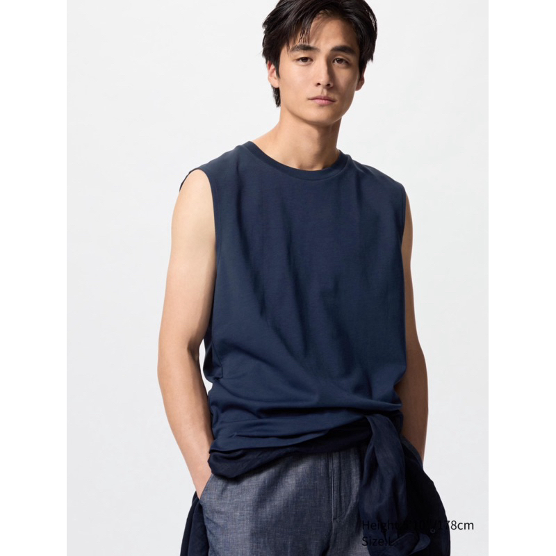 Sleeveless air rism cotton tshirt unisex | Shopee Philippines