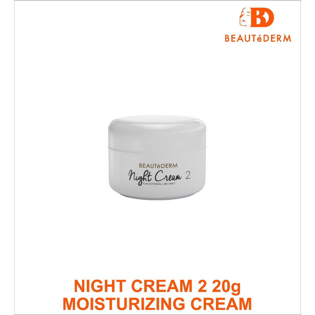 Beautederm Night Cream 2 Moisturizing Cream 20g | Shopee Philippines