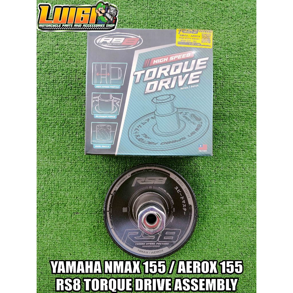 RS8 YAMAHA NMAX 155 / AEROX 155 TORQUE DRIVE ASSEMBLY TARAGSIT TAIWAN ...