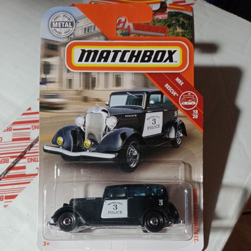 Matchbox '33 Plymouth PC Sedan JOH | Shopee Philippines