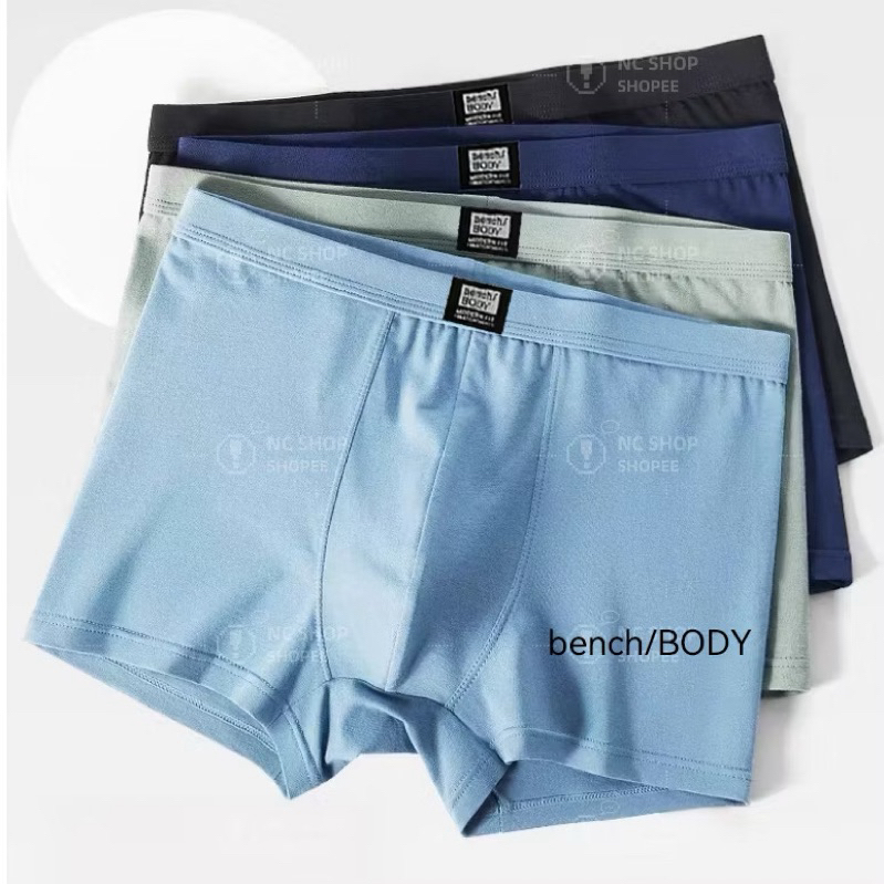 6pcs Bench Boxer brief For Men's Underwear 100％Cotton | Shopee Philippines