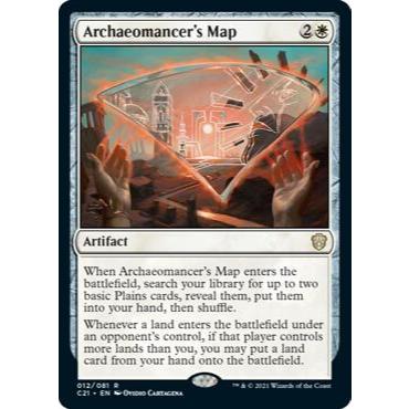 Archaeomancer's Map - Commander 2021 (C21) Rare Colorless | Shopee ...