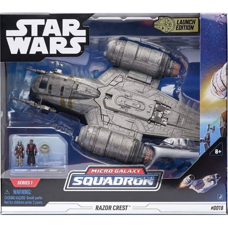 STAR WARS MICRO GALAXY SQUADRON RAZOR CREST LAUNCH EDITION | Shopee ...