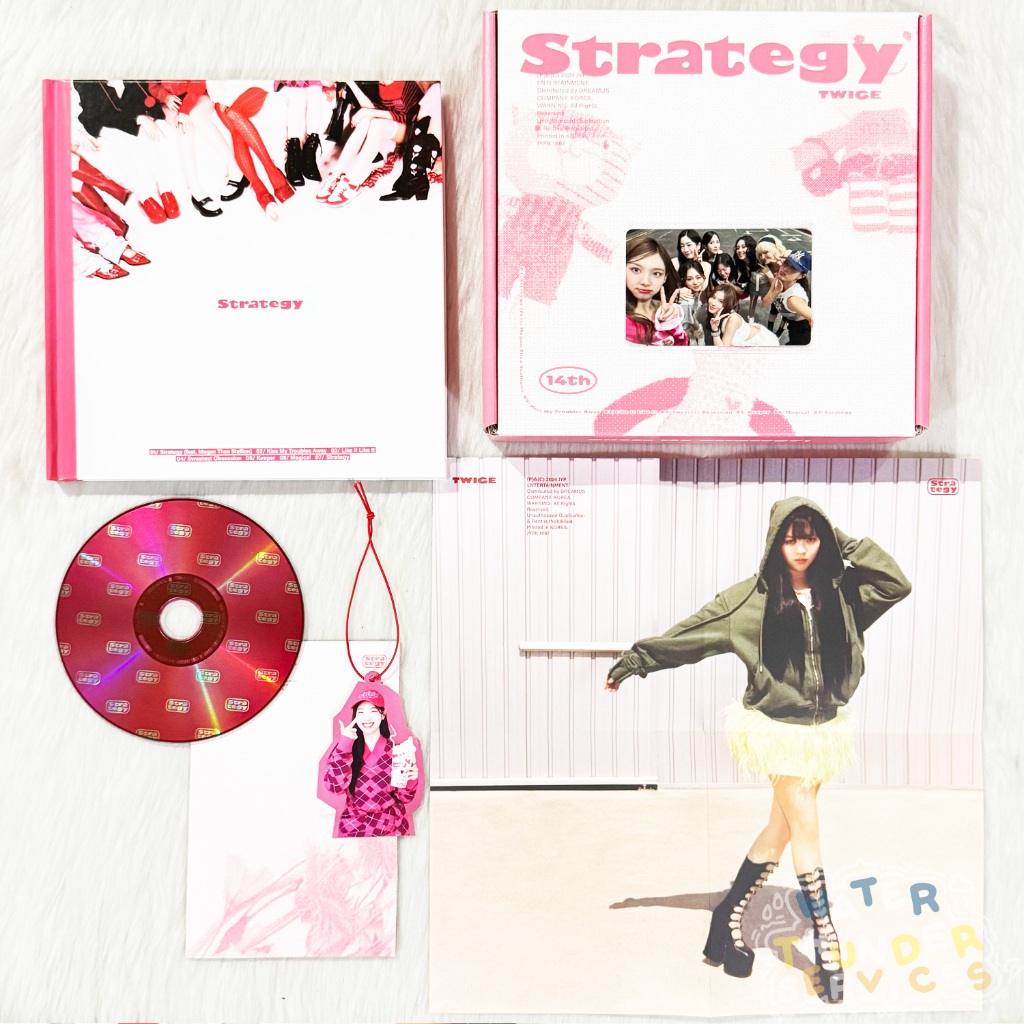 TWICE Strategy Album STEP 2 Ver. with JYP Shop OT9 POB Photocard ...