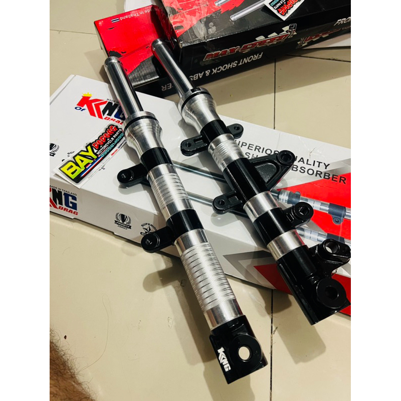 king drag lighten front shock assy Aerox 155 v2/v1 | Shopee Philippines