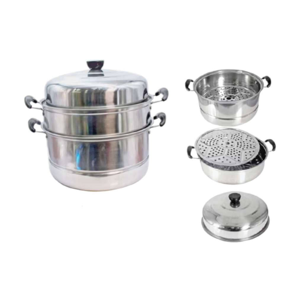 stainless steel steamer Cookware Cooker Induction | Shopee Philippines