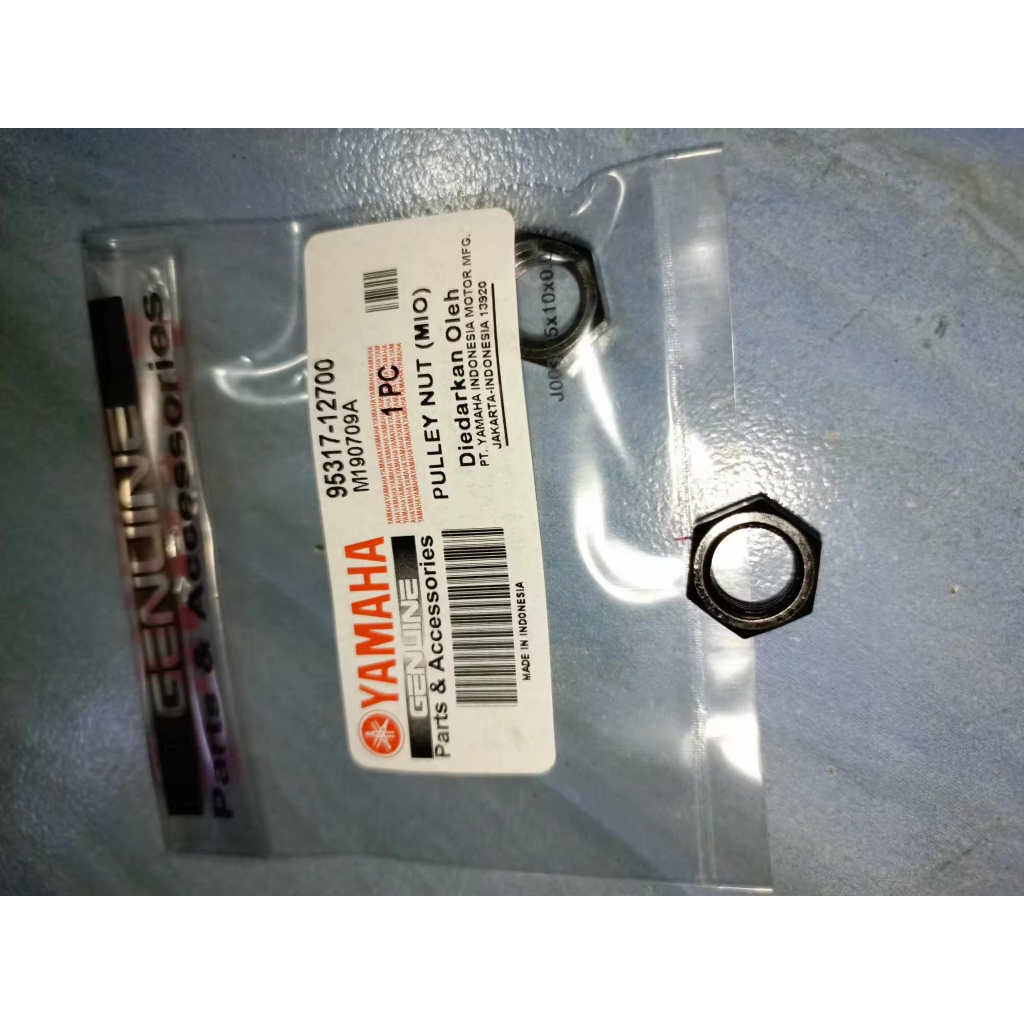 Yamaha Genuine - Pulley Nut 95317-12700 (Mio/ Nouvo/ Fino/ Soul ...