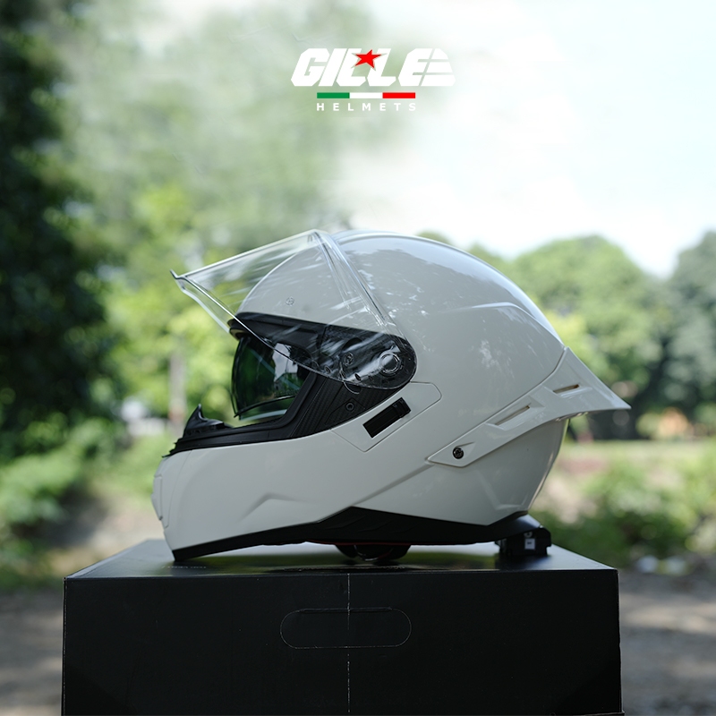 Gille Helmet 883 FALCON Motorcycle Helmets Full Face Dual Visor Free Iridium Lens | Shopee ...