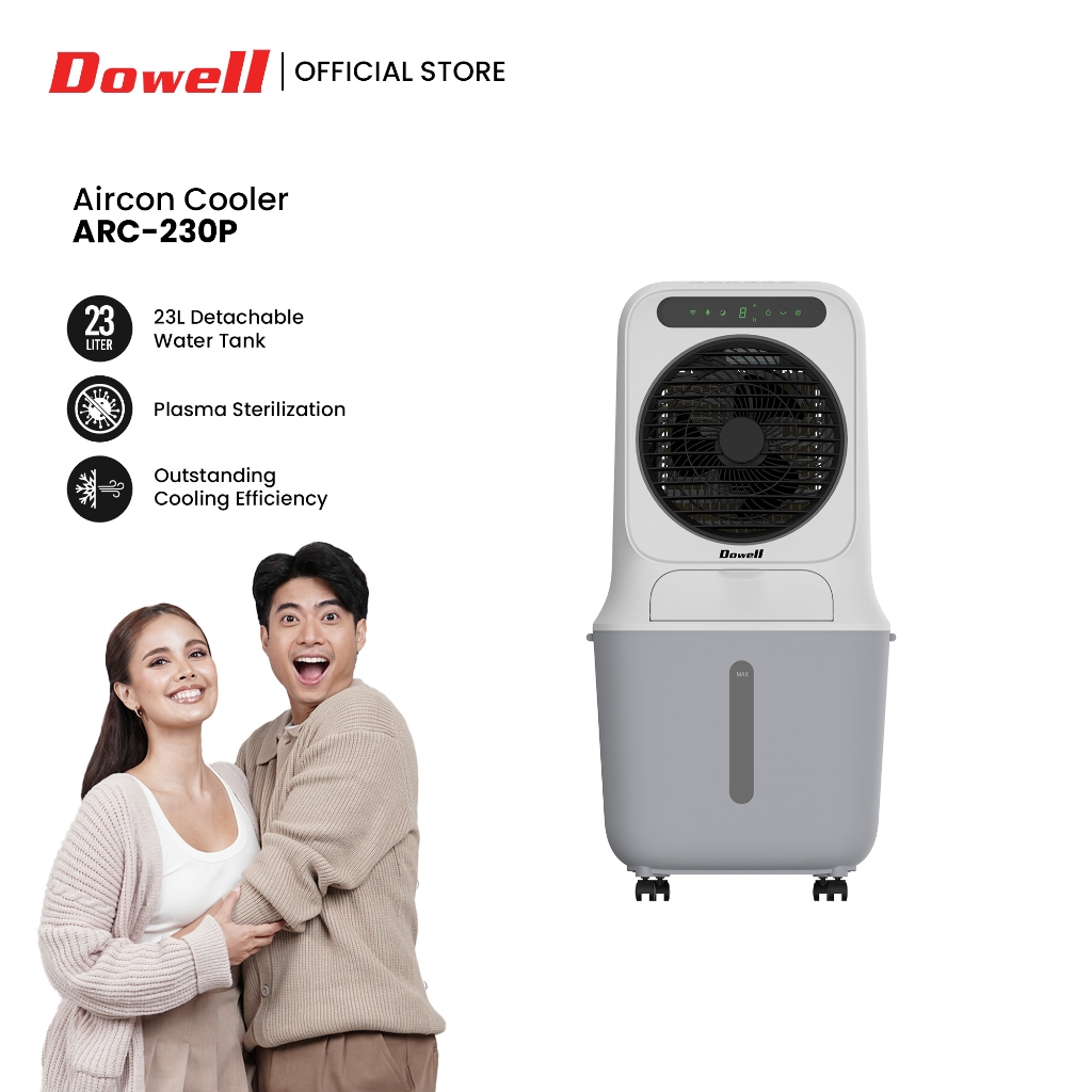 Dowell ARC-230P Air Cooler With Plasma Sterilization 23l Detachable ...