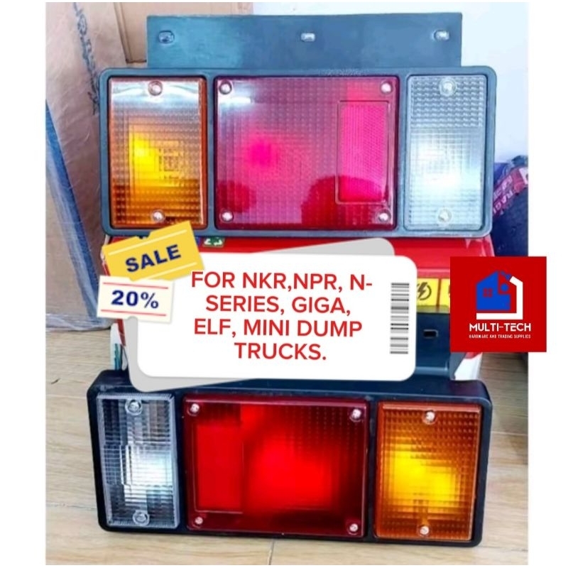 tail light 2 pcs. or 1 Set L-R 24V LED Bulb universal for isuzu Nkr ...
