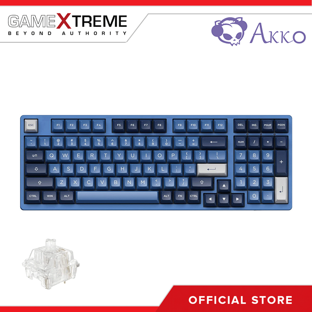 AKKO Ocean Star 3098B Multi Modes RGB Mechanical Keyboard AKKO CS ...