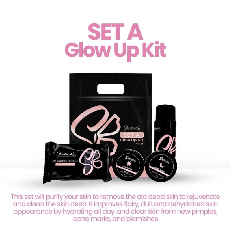 SKINTOUCH MAGIC SET A GLOW UP KIT | Shopee Philippines