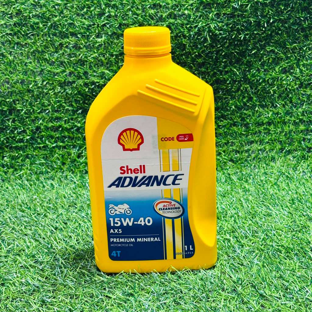 Shell Advance 4T AX5 15W-40 (SL/MA) 1Liter | Shopee Philippines