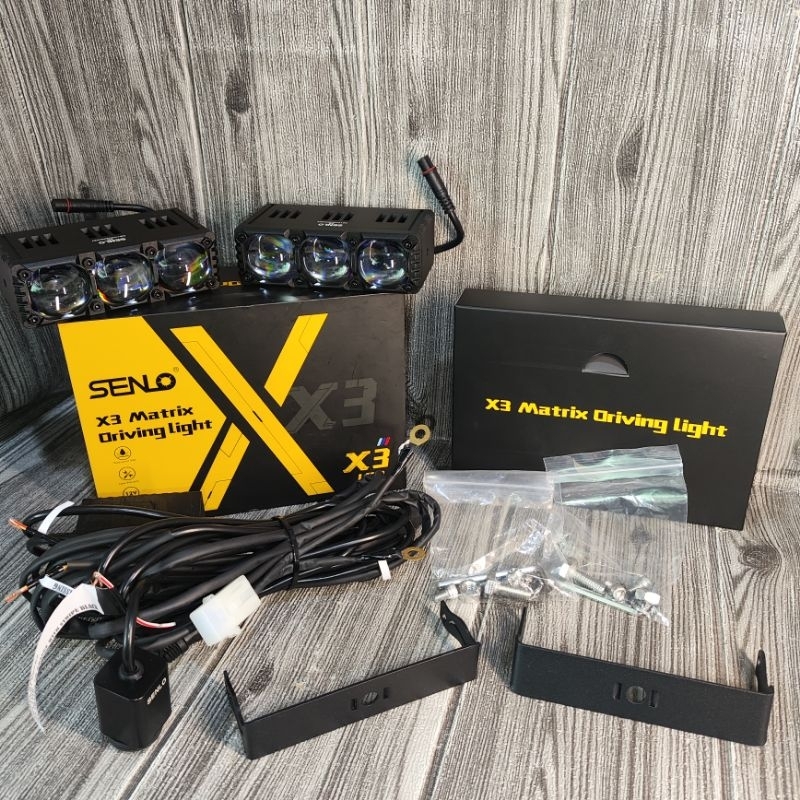 SENLO X3 V3 MDL Y/W 140 WATTS ASSEMBLED PLUG AND PLAY (3 modes ...