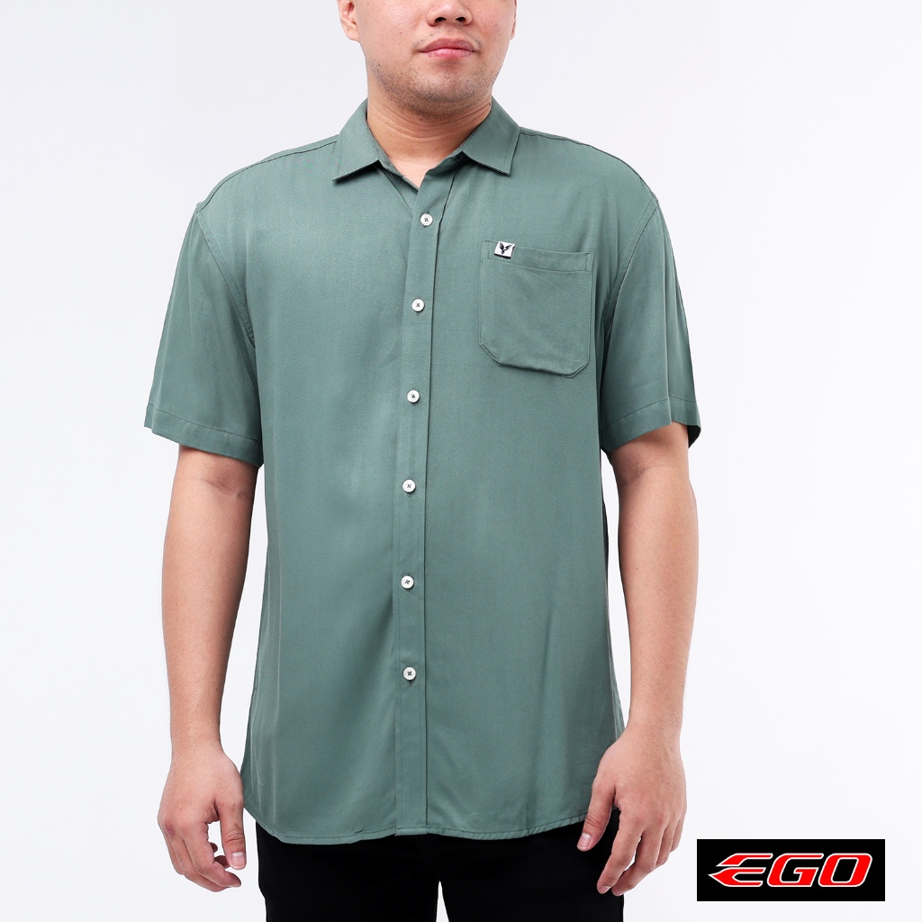 Ego Woven Polo Short Sleeves EMT04-0808 | Shopee Philippines