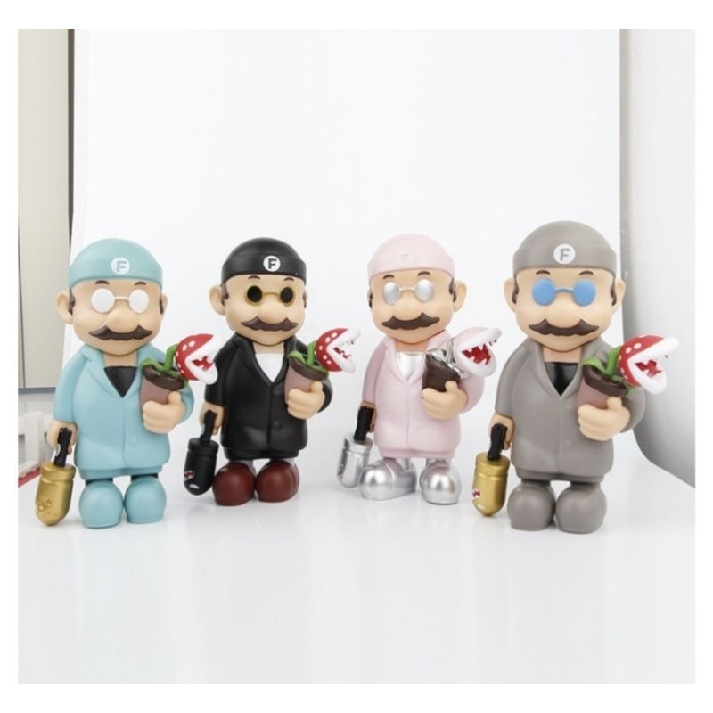 super mario professional vinyl 23cm | Shopee Philippines