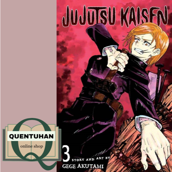 Jujutsu Kaisen: Vol. 3 (Paperback) By Gege Akutami ENGLISH | Shopee Philippines
