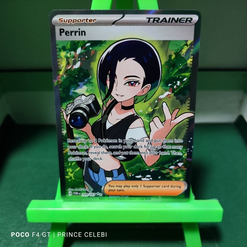 Pokemon TCG - Perrin Full Art | Shopee Philippines