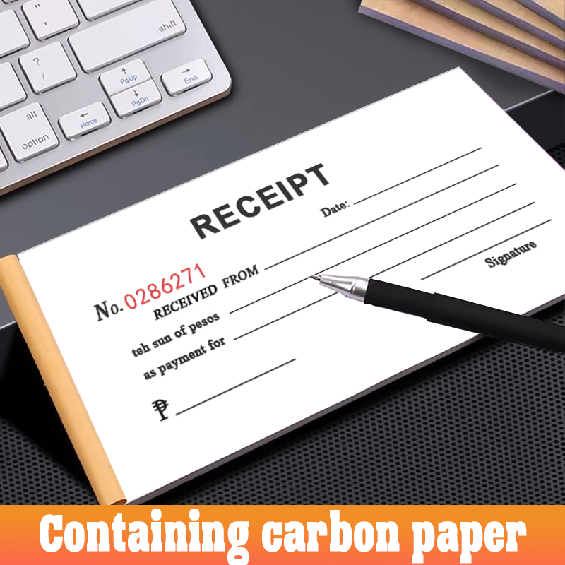 Carbonized Receipt Temporary official receipt Resibo With Carbon order ...