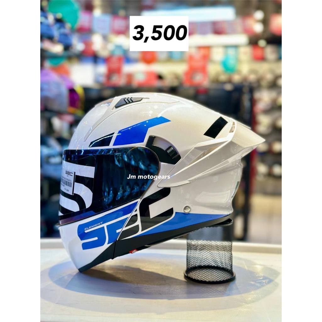 SEC ELEMENT MODULAR DUAL VISOR HELMET | Shopee Philippines