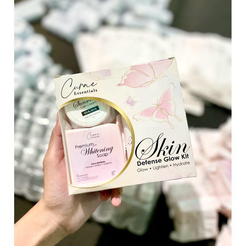 Curae SDG Kit (Skin Defense Glow Kit) NEW PACKAGING FACIAL MAINTENANCE ...