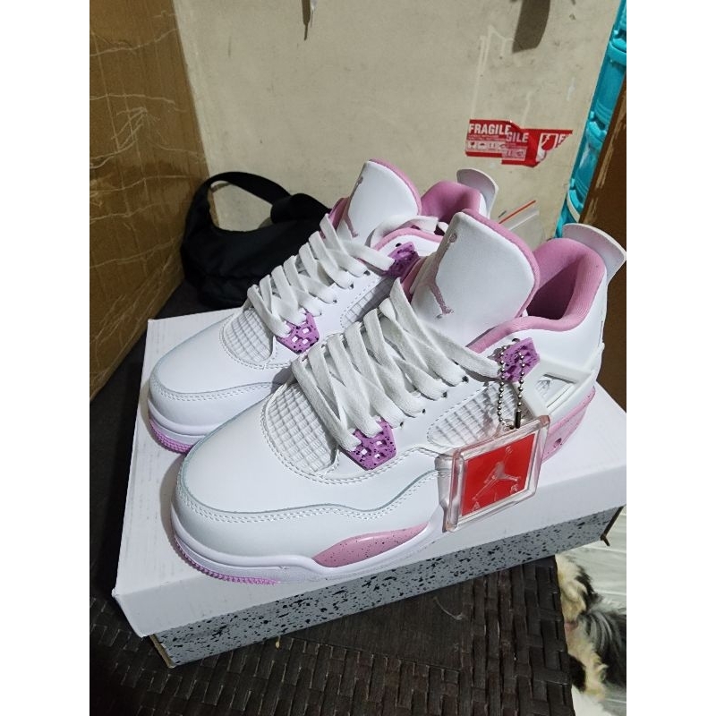 Jordan 4 Pink Oreo for Women | Shopee Philippines