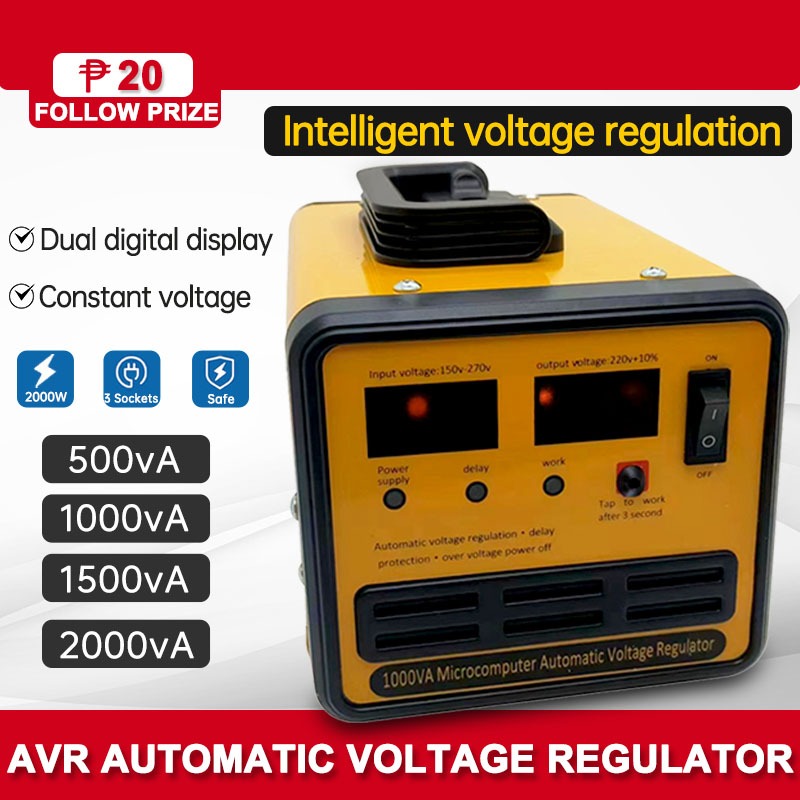 AVR Automatic Voltage Regulator 3000watts SVR-2500VA/2000VA/1500VA ...