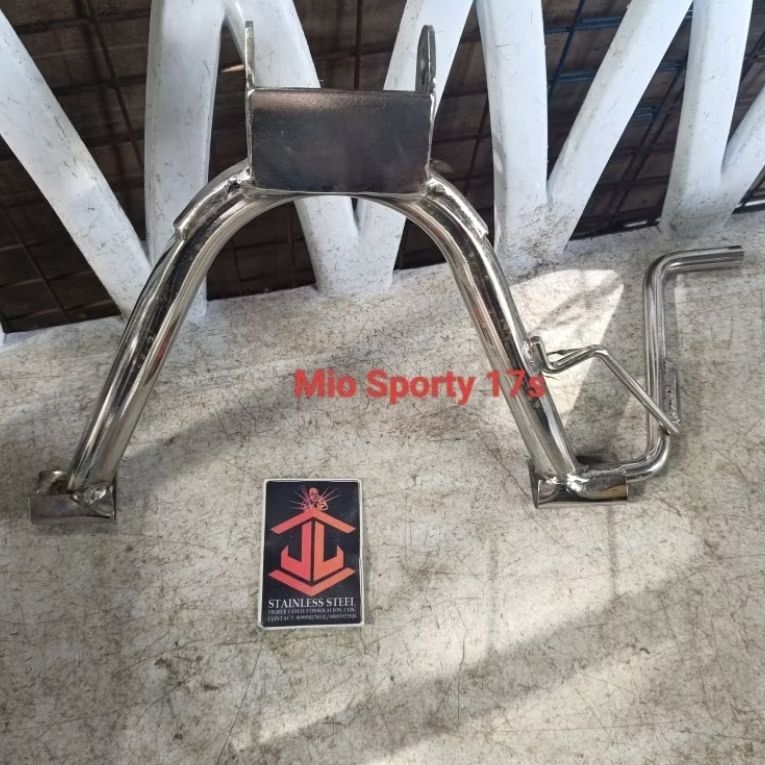 Pure Stainless Center Stand MIO SPORTY 17s | Shopee Philippines