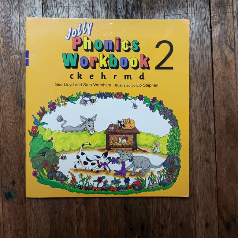 Jolly Phonics Workbook 2: Ck, E, H, R, M, DBook by Sara Wernham, Sue ...