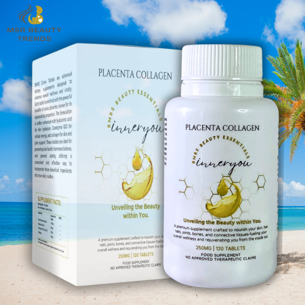 ORIGINAL AND EFFECTIVE BMRS PLACENTA COLLAGEN INNER YOU TABLETS ( 120 ...