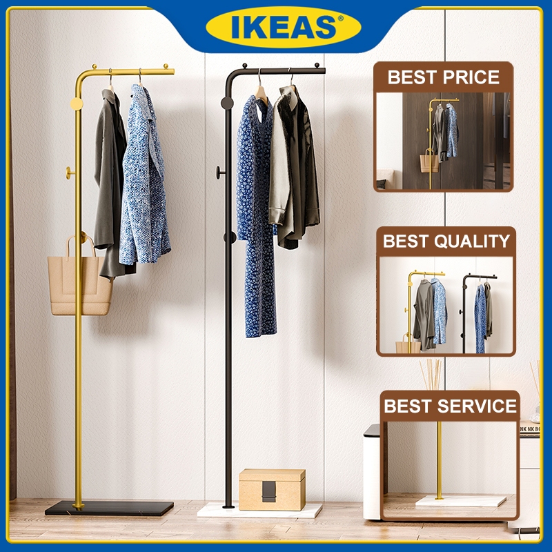 IKEA Clothes Rack Modern Iron Bedroom Coat Stand Clothes Trousers ...