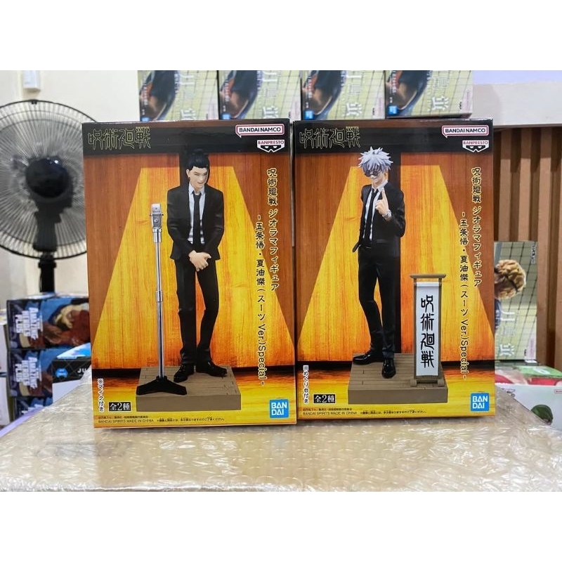 Jujutsu Kaisen jjk Diorama Figure Satoru Gojo Suguru Geto Suit Ver ...