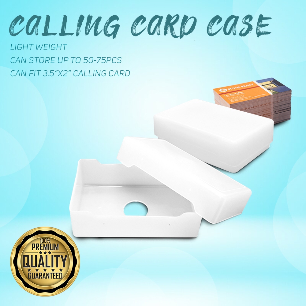 Quaff Calling Card Box Cardstock Case | Shopee Philippines
