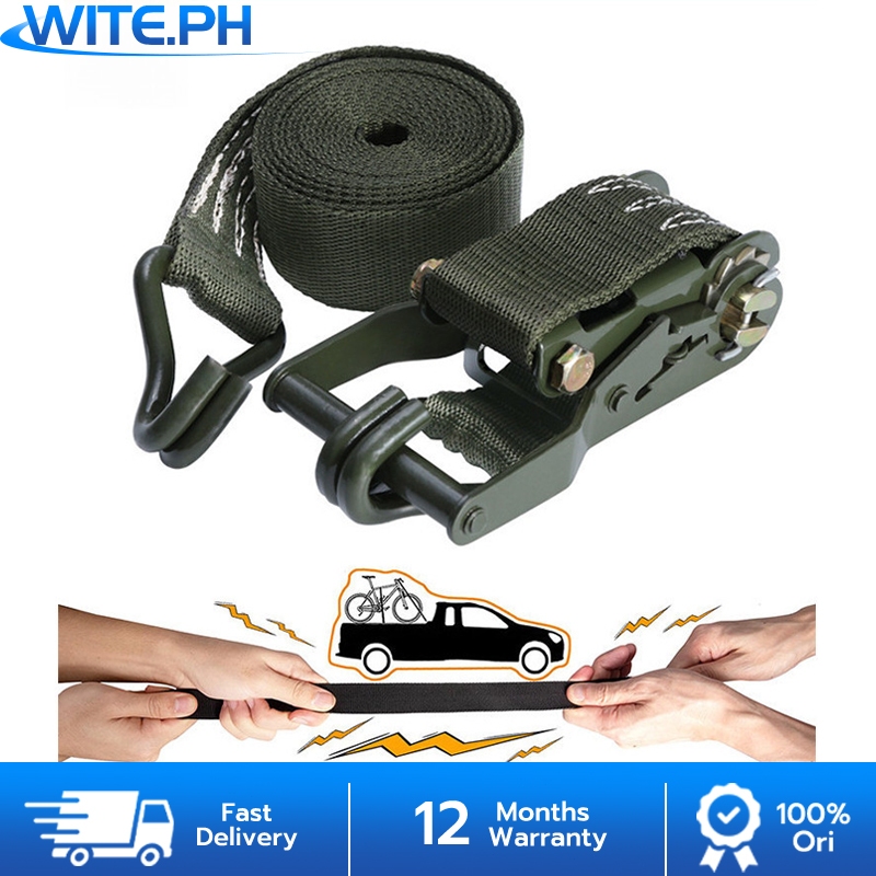 Heavy Duty 10m Ratchet Strap Tie Down Adjustable Tie-Down Ratchet Cargo ...