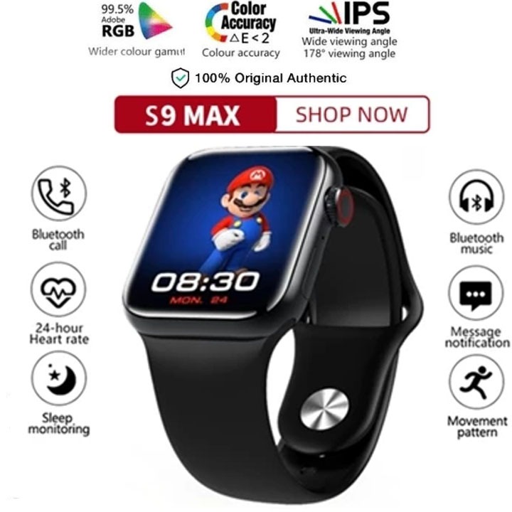 Smart Watch S9 MAX Couple Watch Waterproof Bluetooth call Sports ...