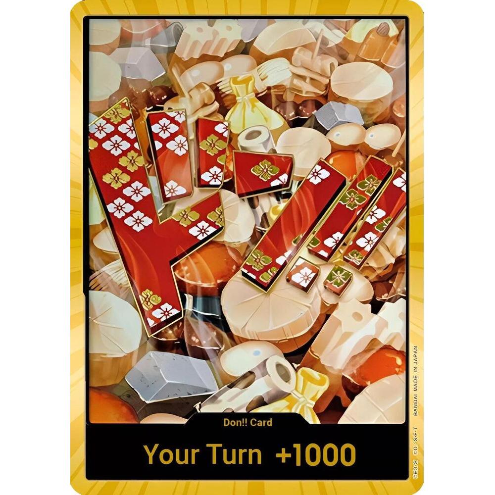 One Piece TCG: Premium Booster -The Best- (PRB-01) Gold Don Oden ...