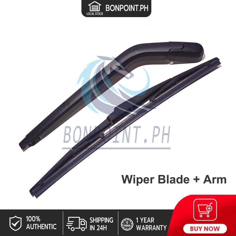 Wiper Set Wiper Blade and Arm Banana Type Bajaj RE TVS King Avanza ...