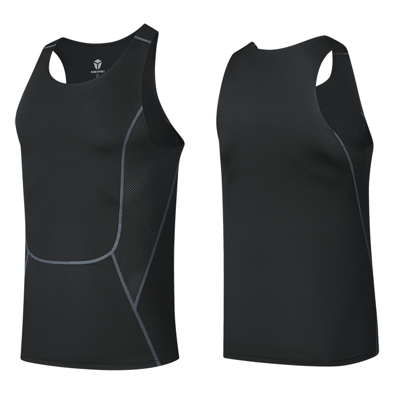 G851# Men's Compression Tight Dri-Fit Basketball Sleeveless Sando ...