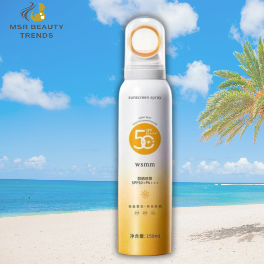 ORIGINAL SPF50 PA++++ Sunscreen Mist Spray Moisturizing Sunblock Spray ...
