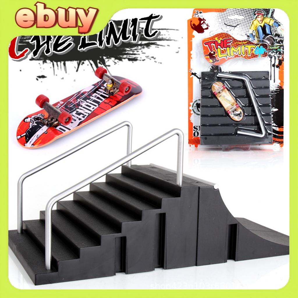 Mini Finger Skateboards Toy Set with Ramp Track for Beginners Fun and ...