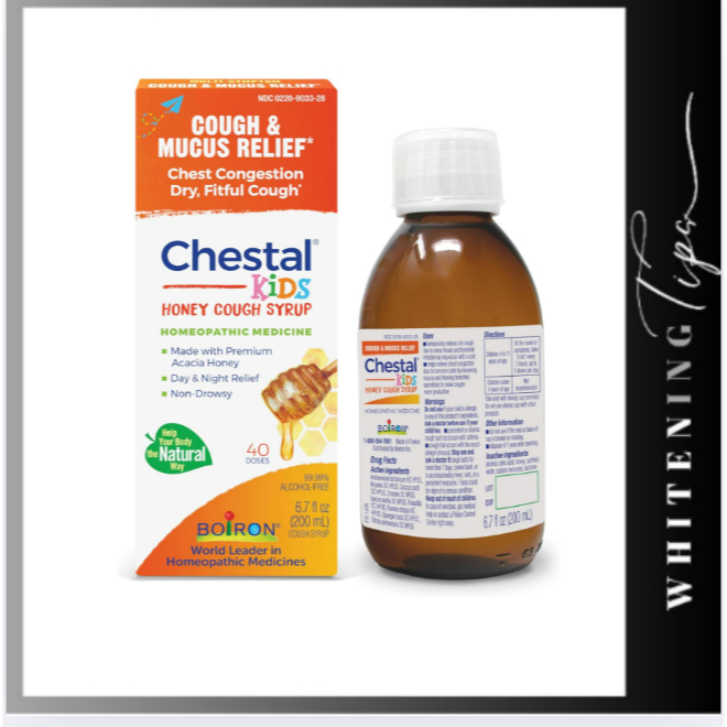 Boiron Chestal Honey Children's Hacking Cough Syrup Chest Congestion ...