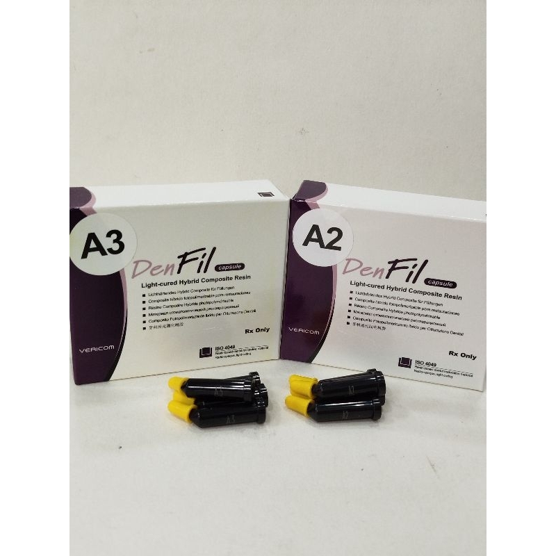 DenFil (Capsule) Light Cured Hybrid Composite Resin (A2/A3) sold per ...