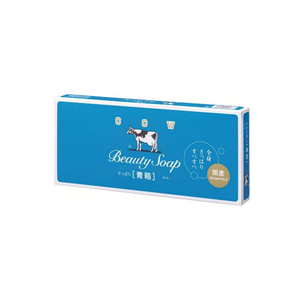 Premium Japanese Cow Brand Soap, Made in Japan, Blue Box, 1 BOX = 85g x ...