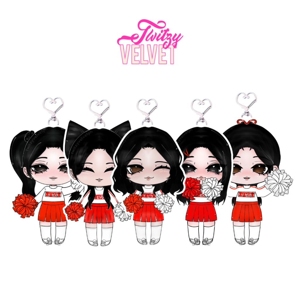 FANMADE Itzy Acrylic Keyrings Yeji Lia Ryujin Chaeryeong Yuna Keychain ...