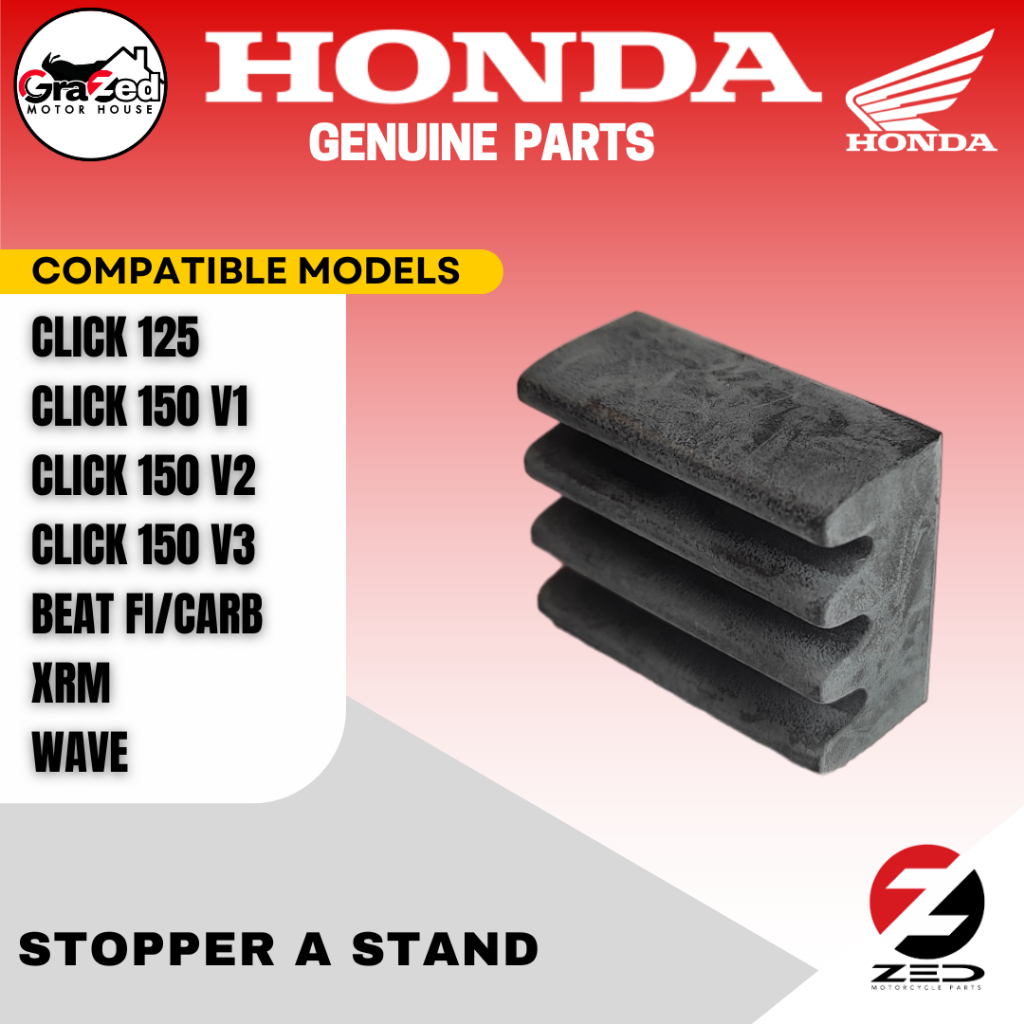 CENTER STAND RUBBER STOPPER GENUINE HONDA CLICK/BEAT/XRM/WAVE/PCX/ADV ...