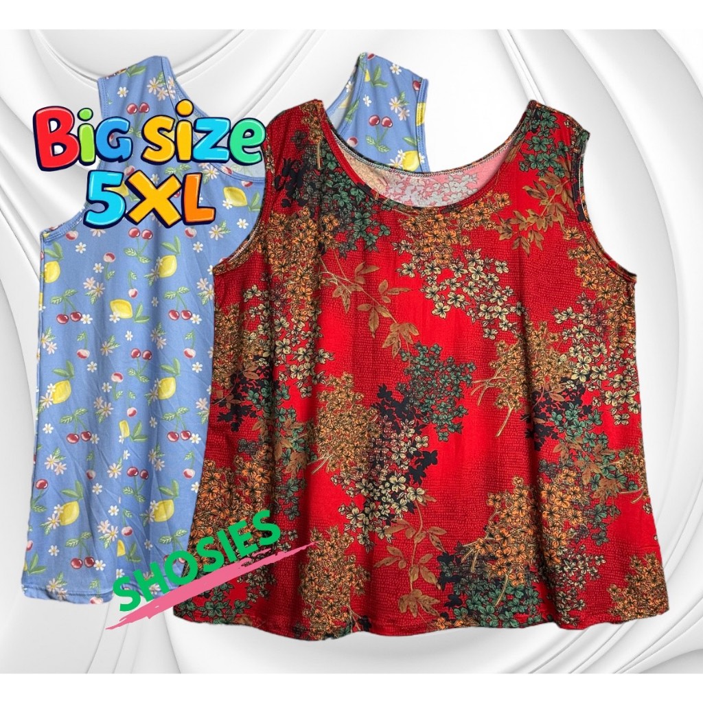 SHOSIES Plus-size/Big size Women Sando 5XL Cotton Spandex Part 2 ...