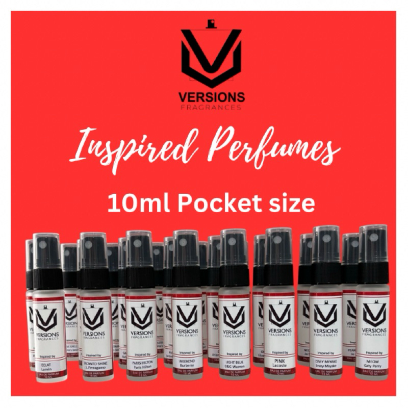 10ml Oil Based Perfume for Women by Versions Fragrances | Shopee ...