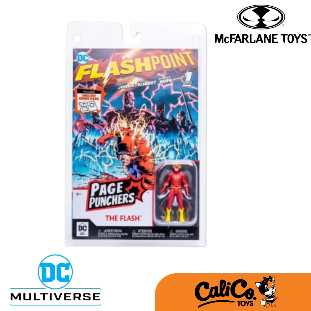 McFarlane DC Direct Comic Action Figure The Flash (Flashpoint) 3" | Shopee Philippines