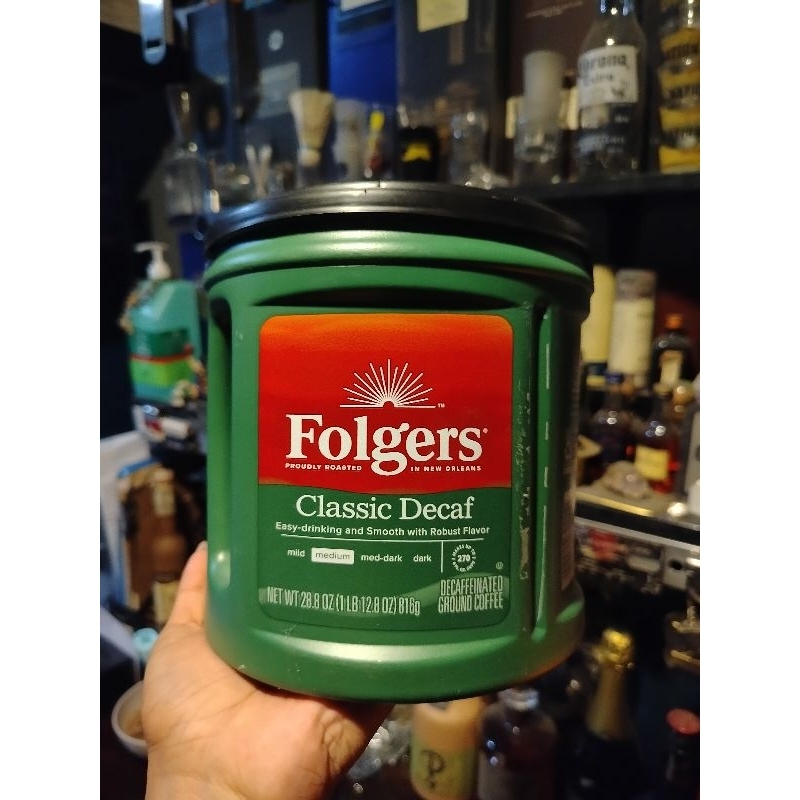 FOLGERS DECAF (816g) | Shopee Philippines